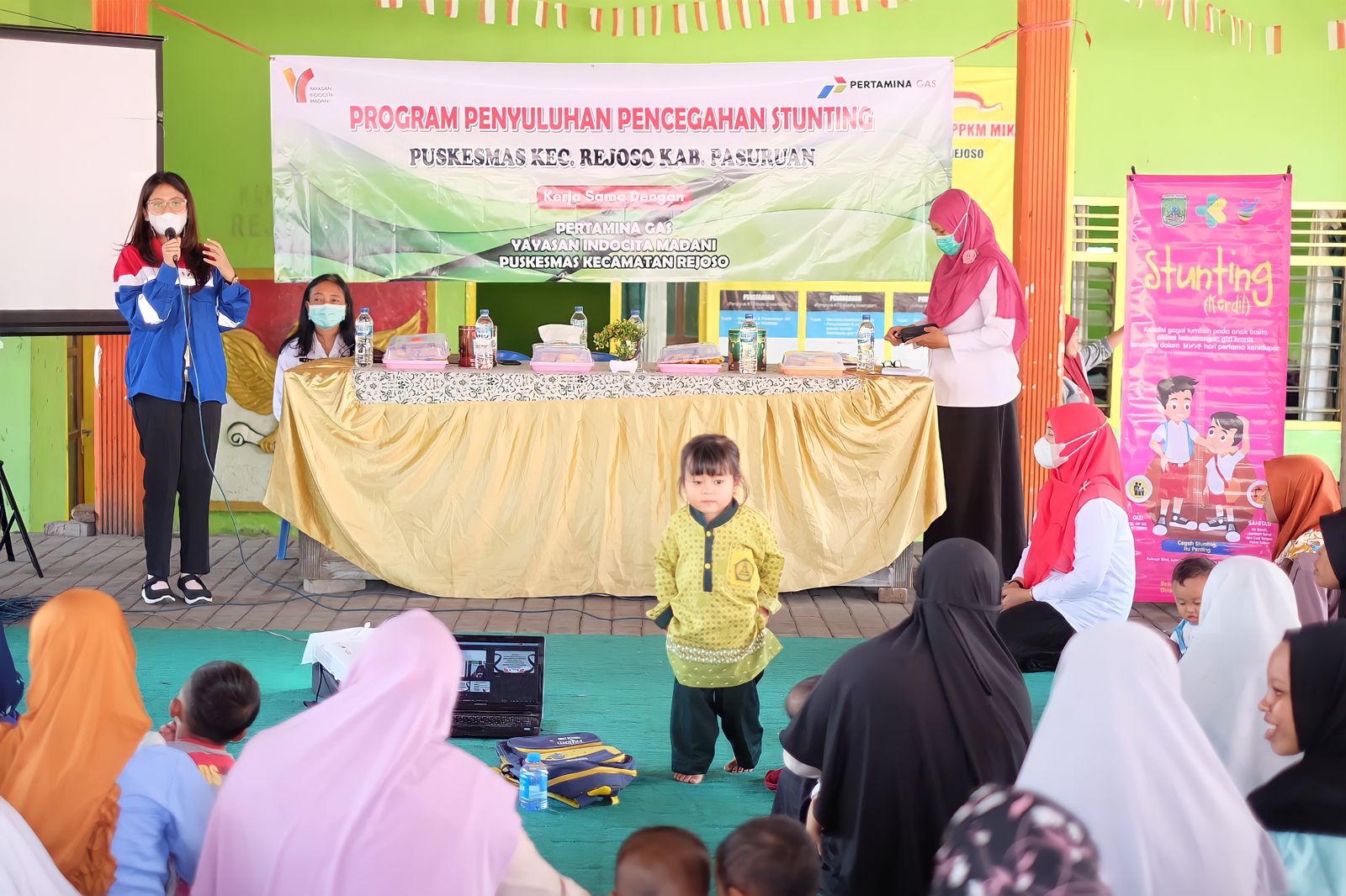 Cegah Stunting, Pertagas Gandeng Puskesmas Rejoso Sosialisasikan Gizi ...