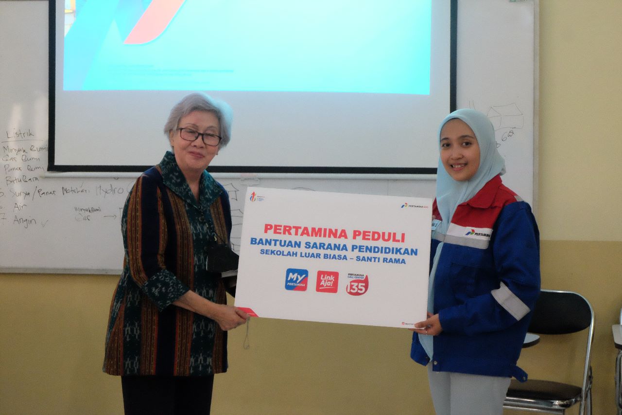 Peduli Pendidikan Inklusif, Pertagas Berbagi Inspirasi di SLB Santi ...