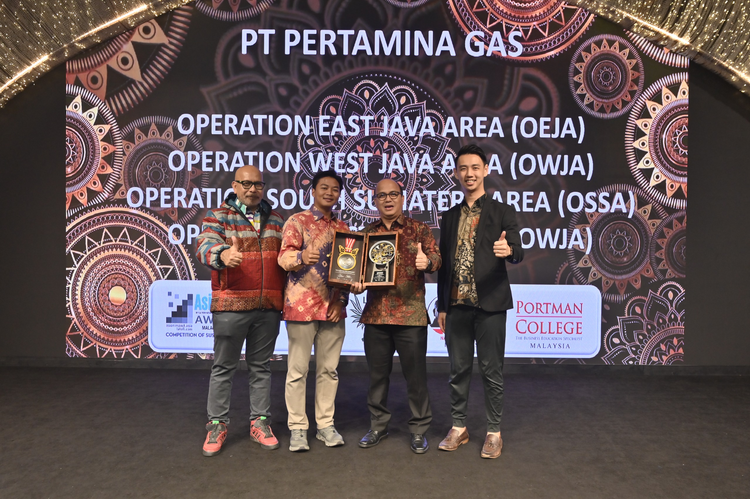 Kontribusi Nyata Pertagas untuk Masyarakat dan Lingkungan, Raih 4 ...